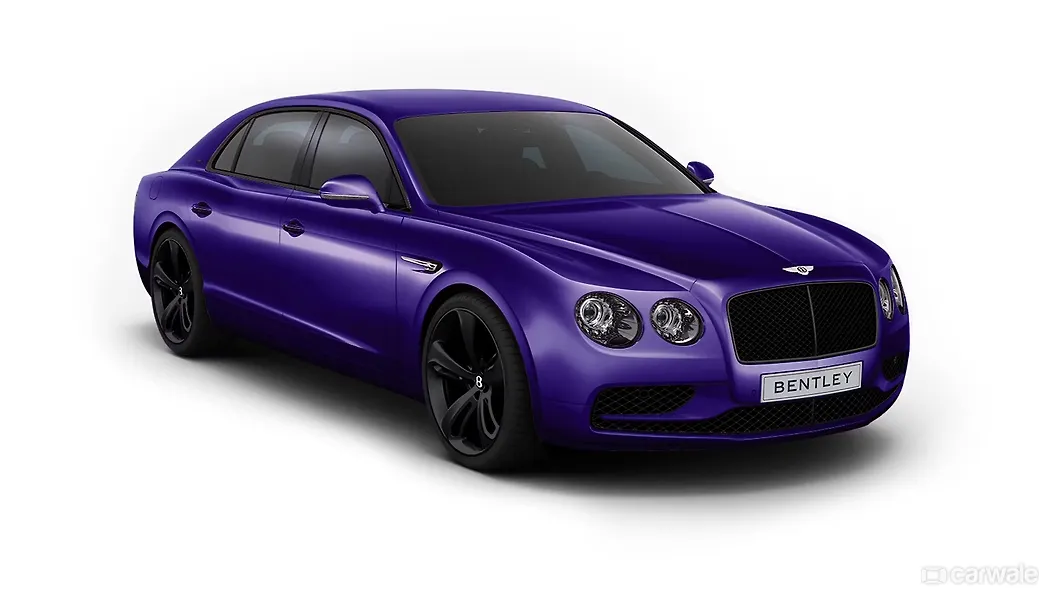 Bentley Continental Flying Spur Azure Purple Colour - CarWale