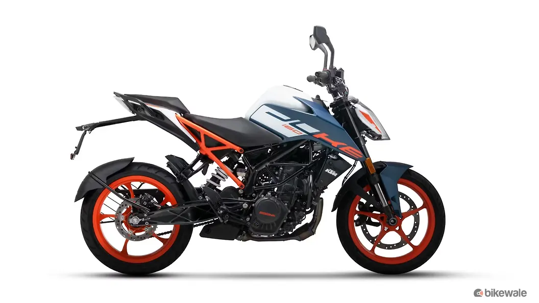 KTM 160 Duke Atlantic Blue Colour, 160 Duke Colours in India – BikeWale