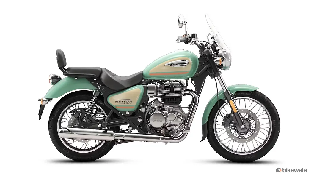 Royal Enfield Meteor 350 [2024] Green Colour, Meteor 350 [2024] Colours ...