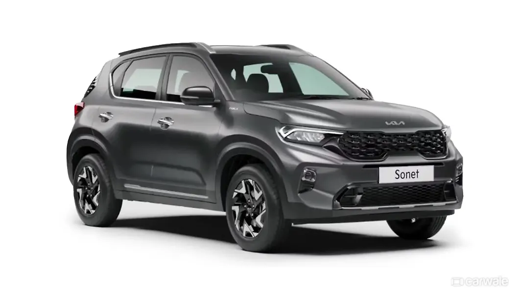 Kia Sonet Matte Graphite Colour - CarWale