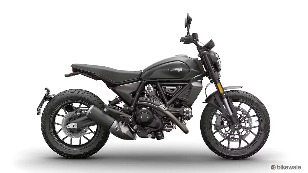 Ducati Scrambler Icon Stone White and Metal Roase Colour, Scrambler ...