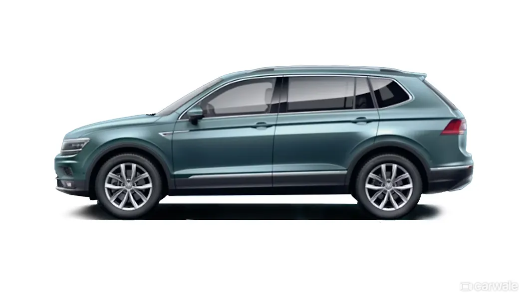 Volkswagen Tiguan AllSpace Petroleum Blue Colour - CarWale