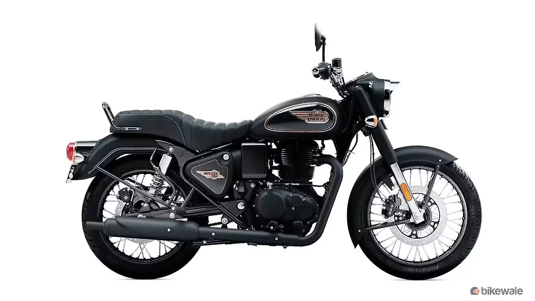 Royal Enfield Bullet 350 Battalion Black Colour, Bullet 350 Colours in ...