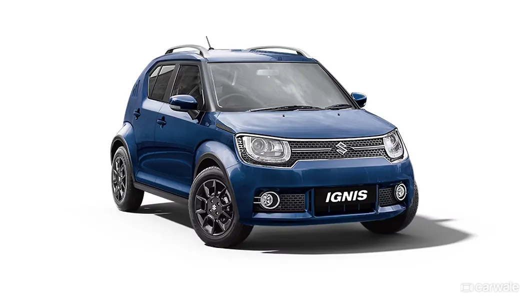 Ignis [2019-2020] Tinsel Blue Colour - CarWale