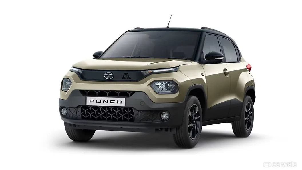 Tata Punch Grassland Beige with Piano Black Roof Colour - CarWale