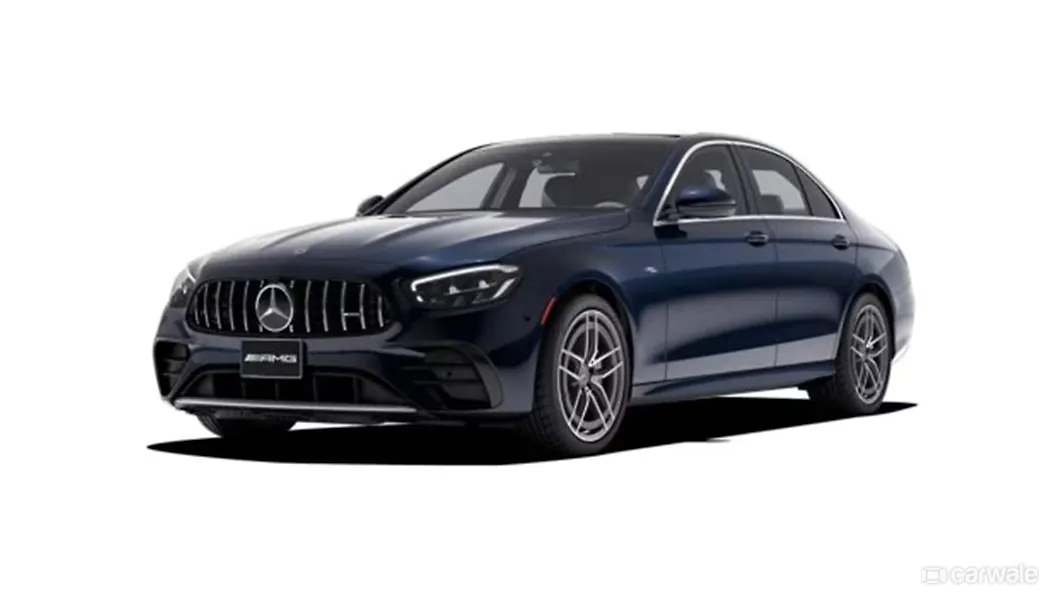 Mercedes-Benz AMG E53 Cavansite Blue Colour - CarWale