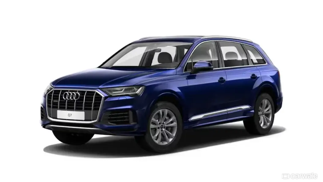 Audi Q7 Navarra Blue Colour - CarWale
