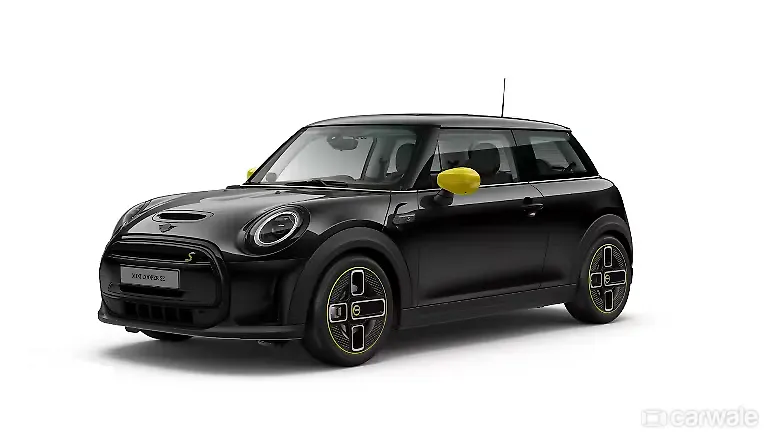MINI Cooper SE Midnight Black Metallic Colour - CarWale