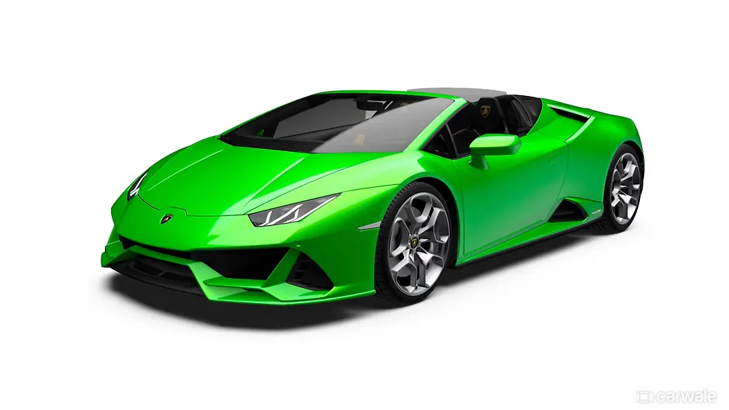 Lamborghini Huracan Evo Spyder Verde Selvans Colour - CarWale