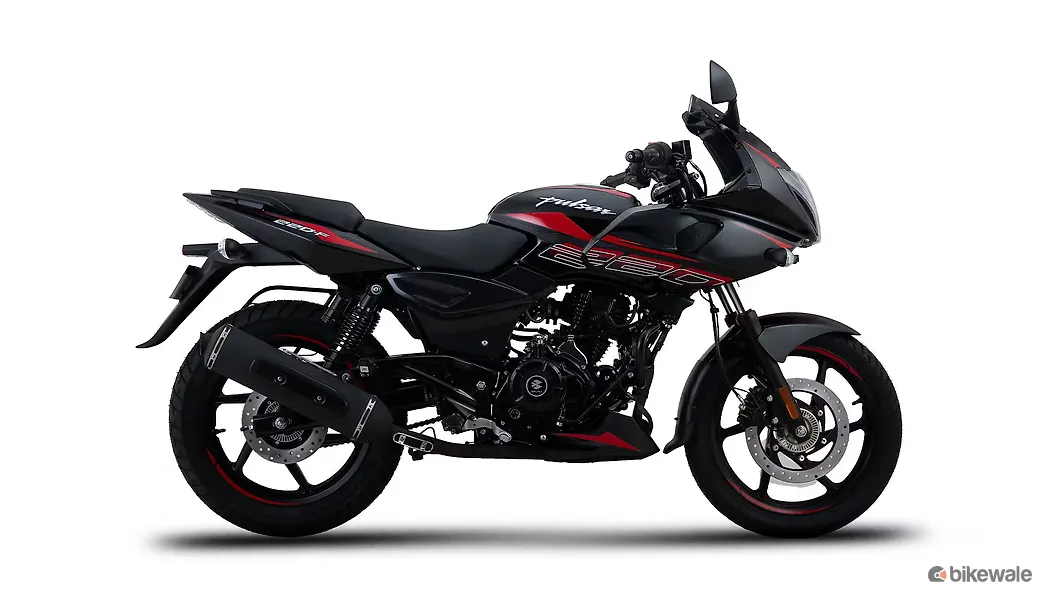 Bajaj Pulsar 220 F Black Red Colour, Pulsar 220 F Colours in India ...