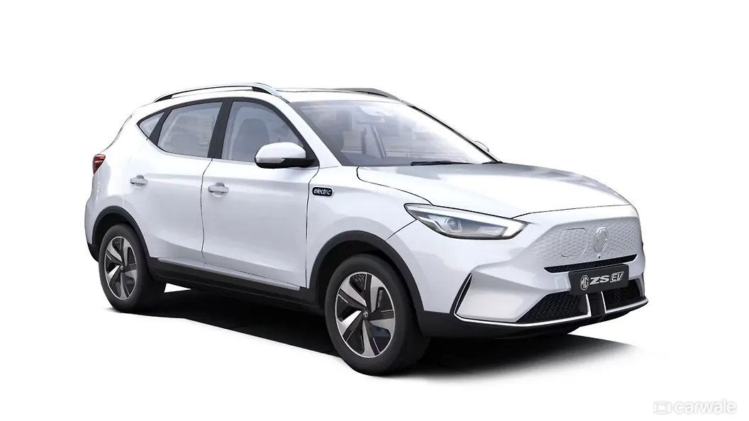 MG ZS EV Candy White Colour - CarWale