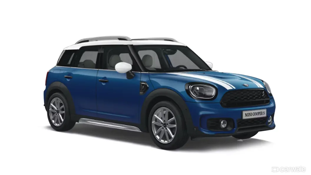 MINI Countryman Island Blue Colour - CarWale