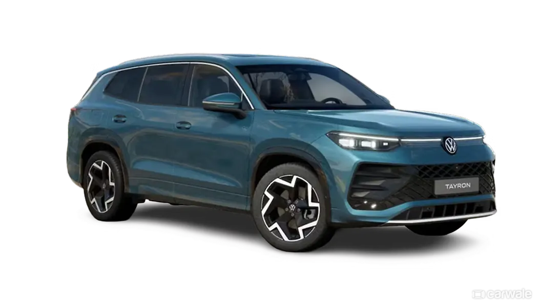 Volkswagen Tayron R-Line Night Shade Blue Metallic Colour - CarWale