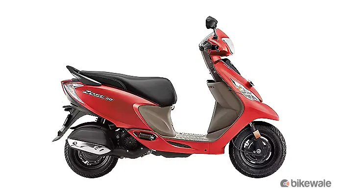 TVS Zest 110 Matte Red Colour, Zest 110 Colours in India – BikeWale