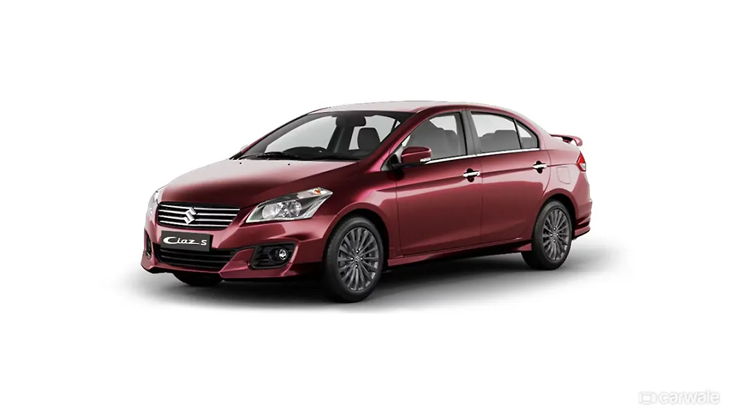 Ciaz [2017-2018] Pearl Sangria Red Colour - CarWale