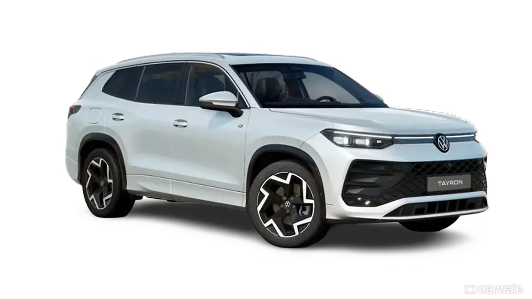 Volkswagen Tayron R-Line Night Shade Blue Metallic Colour - CarWale