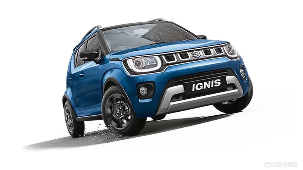 Ignis Nexa Blue with Black Roof Colour - CarWale
