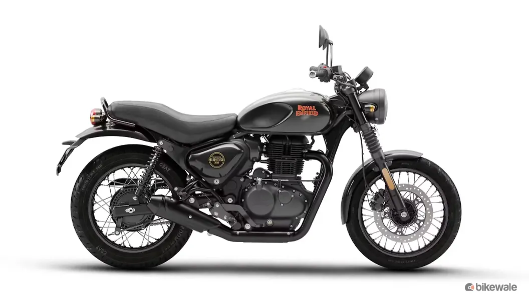 Royal Enfield Hunter 350 [2024] Dapper White Colour, Hunter 350 [2024 ...