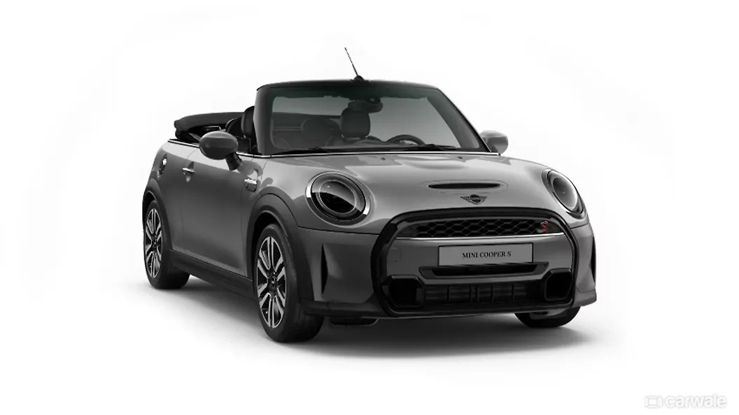 MINI Cooper Convertible Moonwalk Grey Colour - CarWale