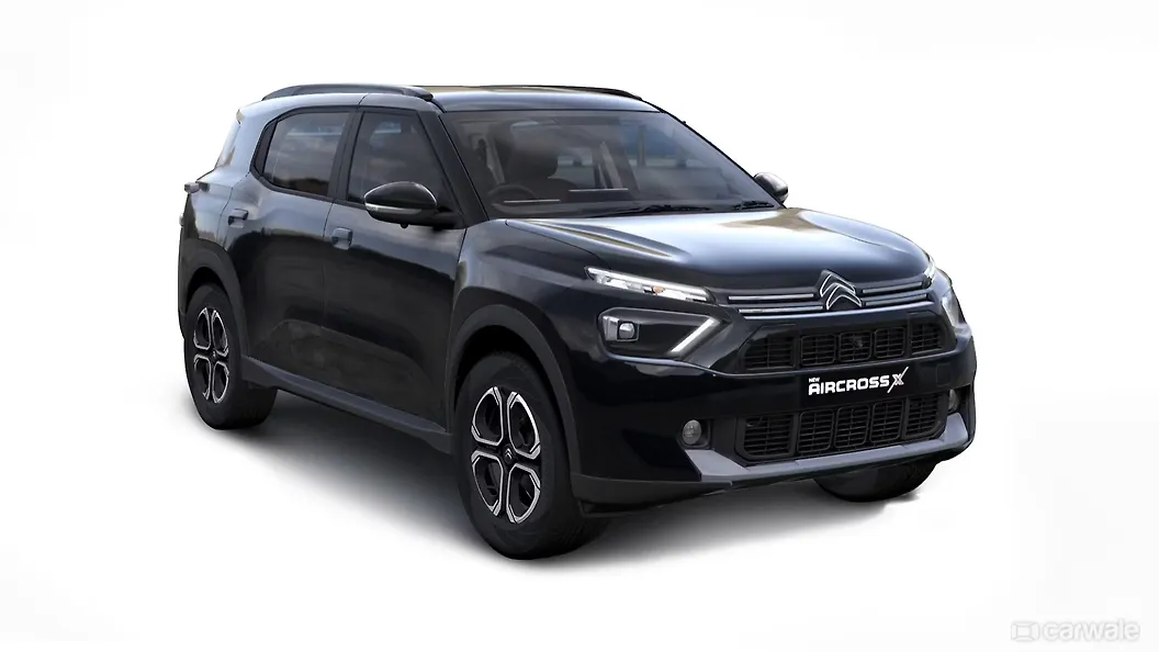 Citroen Aircross X Polar White with Perla Nera Black roof Colour - CarWale