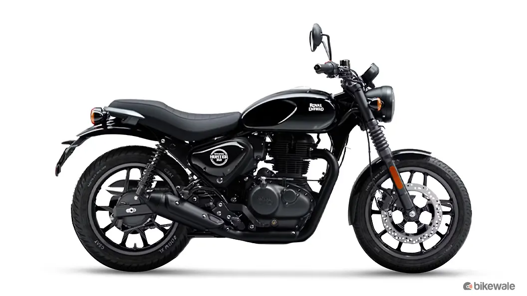 Royal Enfield Hunter 350 Dapper Grey Colour, Hunter 350 Colours in ...