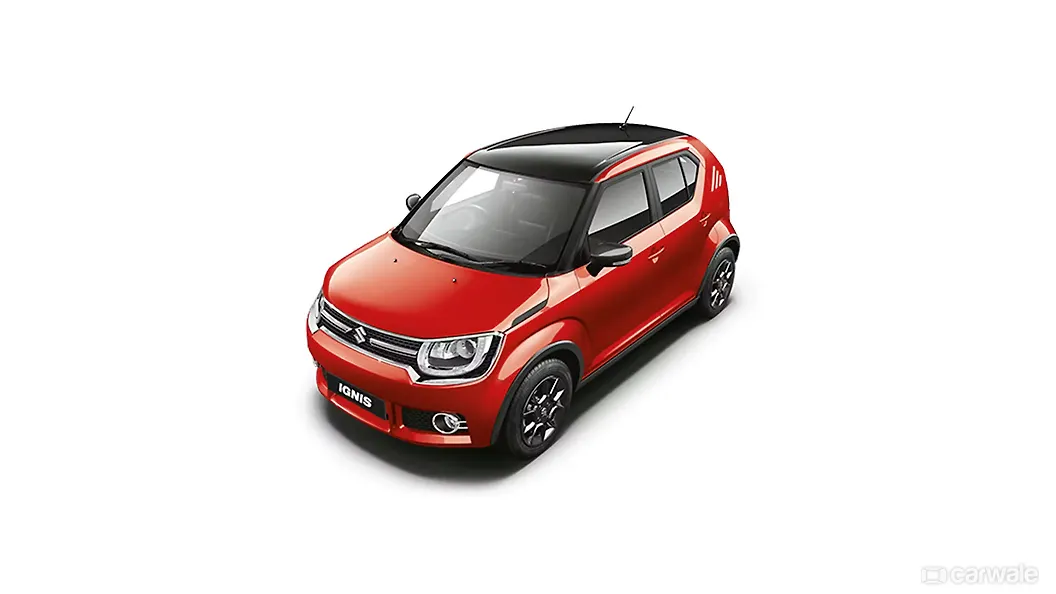 Ignis [2017-2019] Uptown Red Colour - CarWale