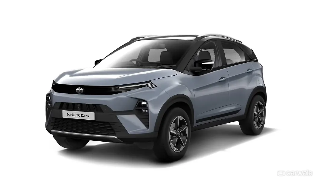 Tata Nexon Daytona Grey with Black Roof Colour - CarWale
