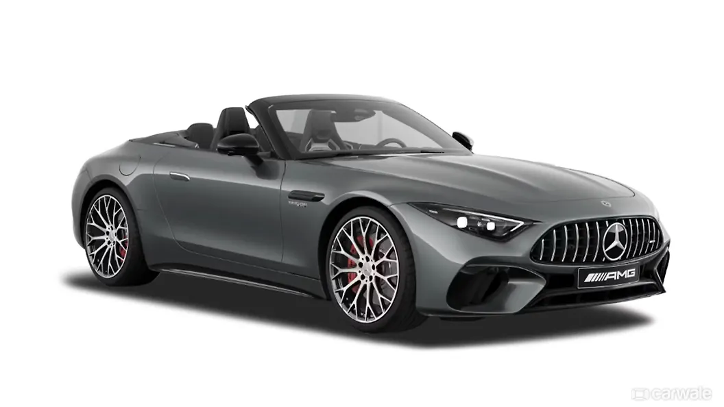 Mercedes-Benz AMG SL55 Roadster Selenite Grey Metallic Colour - CarWale