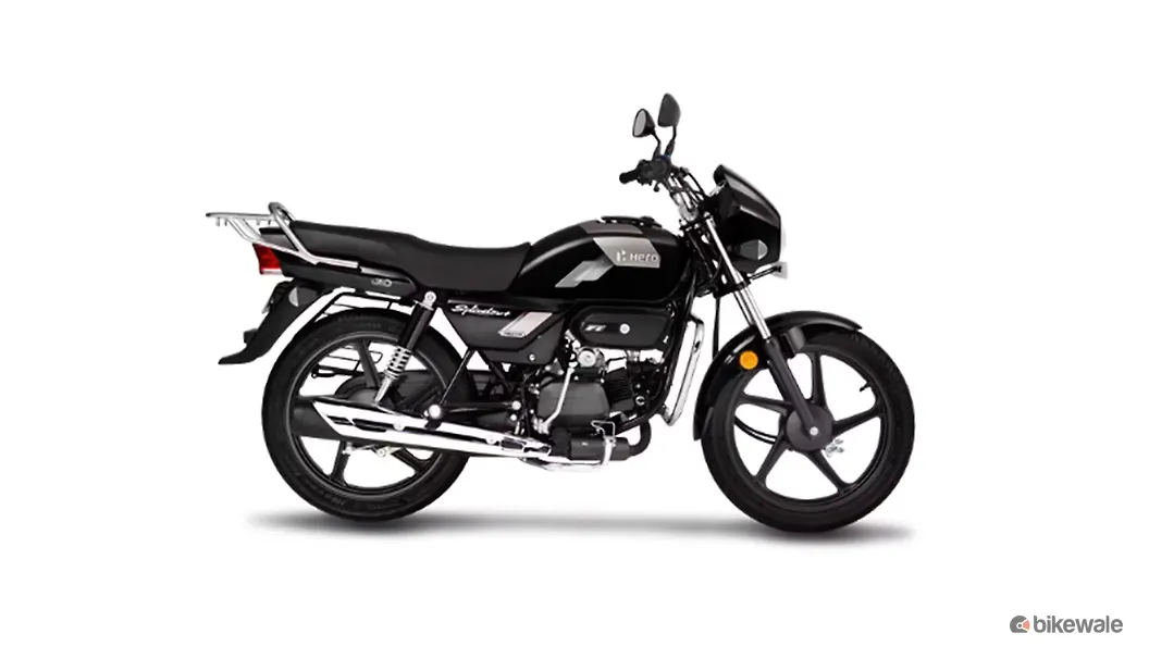 Hero Splendor Plus Xtec BLACK WITH GREENISH YELLOW Colour, Splendor ...