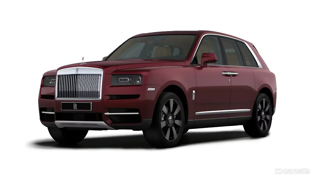 Rolls-Royce Cullinan Scala Red Colour - CarWale