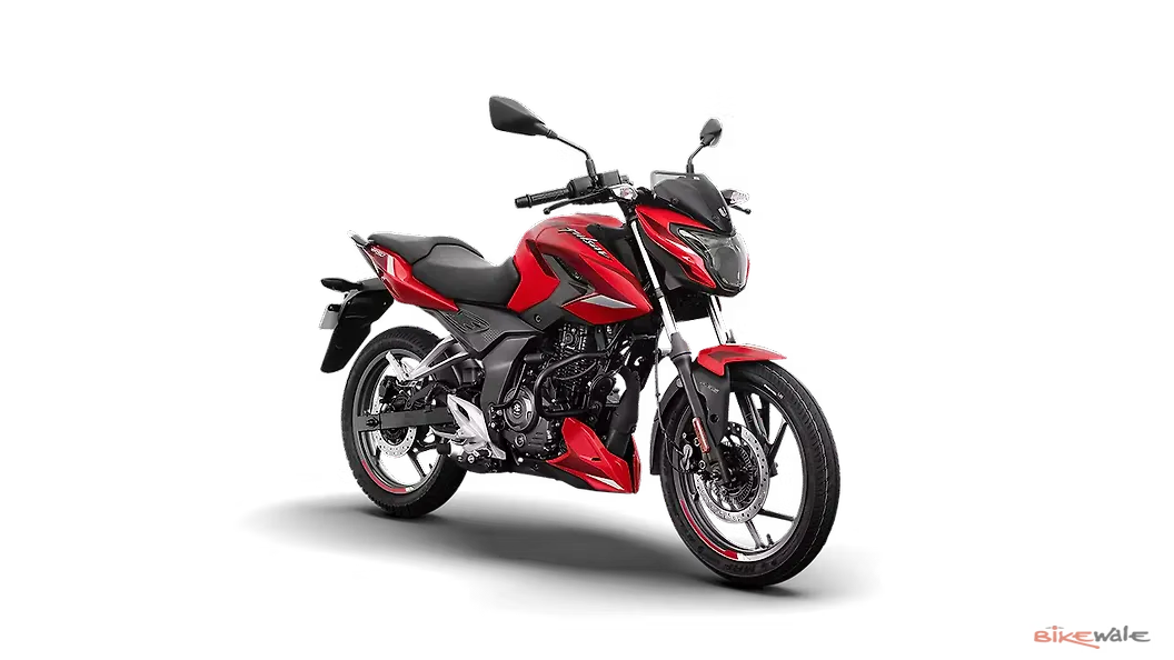 Bajaj Pulsar P150 Ebony Black Red (Twin Disc) Colour, Pulsar P150 ...