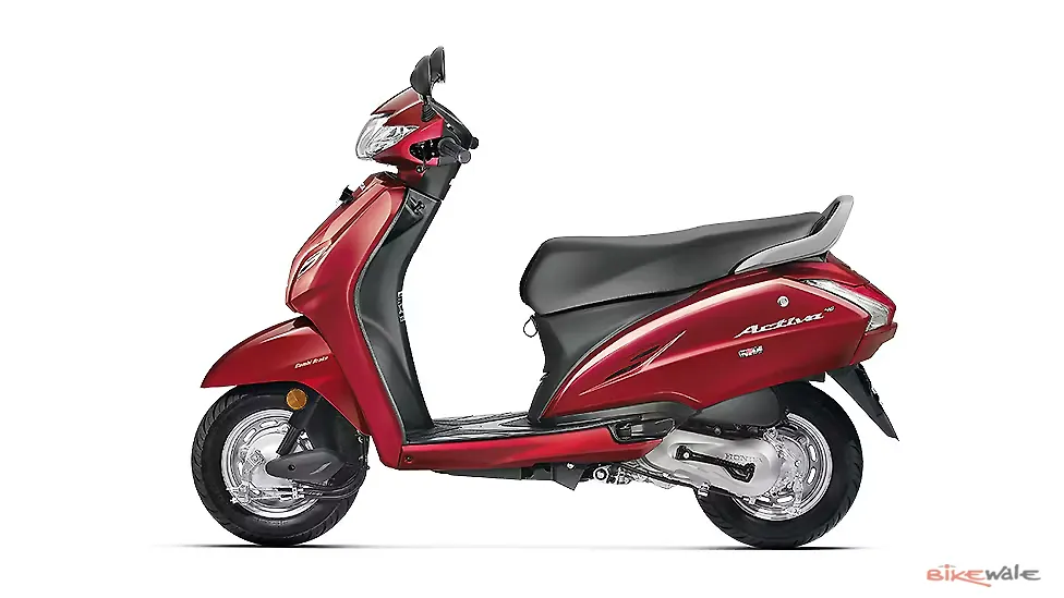 Honda Activa 4G Imperial Red Metallic Colour, Activa 4G Colours in ...