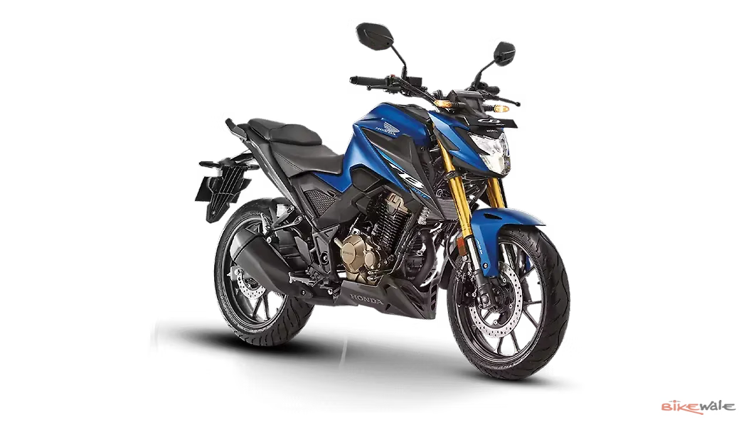 Honda CB300F Mat Marvel Blue Metallic Colour, CB300F Colours in India ...