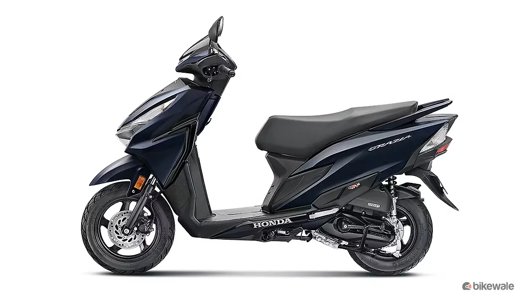 Honda Grazia Mat Marvel Blue Metallic Colour, Grazia Colours in India ...