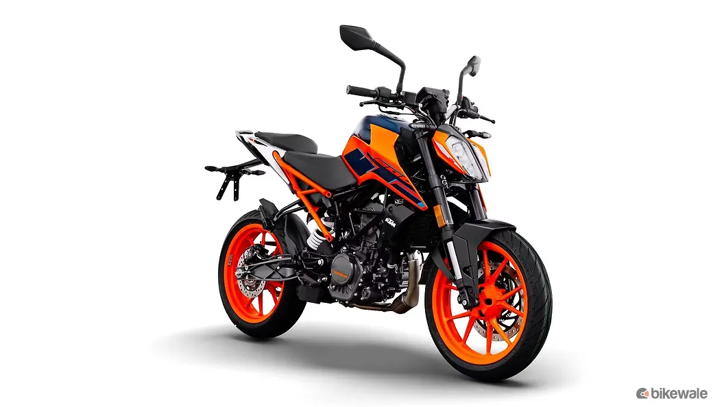 KTM 200 Duke Metallic Silver Colour, 200 Duke Colours in India – BikeWale