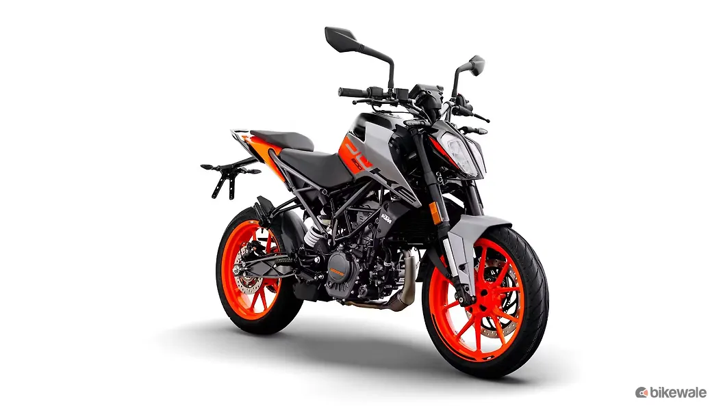 KTM 200 Duke Metallic Silver Colour, 200 Duke Colours in India – BikeWale