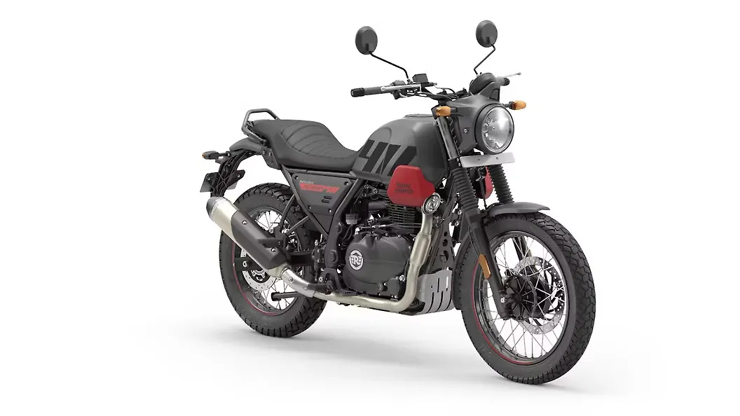 Royal Enfield Scram 411 Price - Mileage, Images, Colours | BikeWale