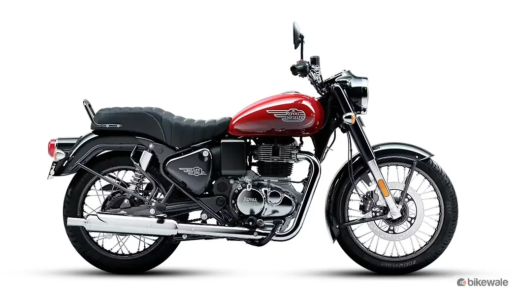 Royal Enfield Bullet 350 Military Red Colour, Bullet 350 Colours in ...