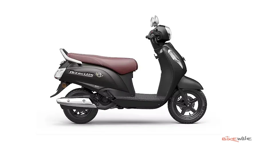 Suzuki Access 125 Glossy Grey Colour, Access 125 Colours in India ...