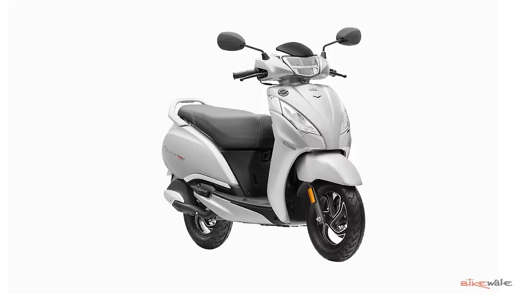 TVS Jupiter 125 Pristine White Colour, Jupiter 125 Colours in India ...