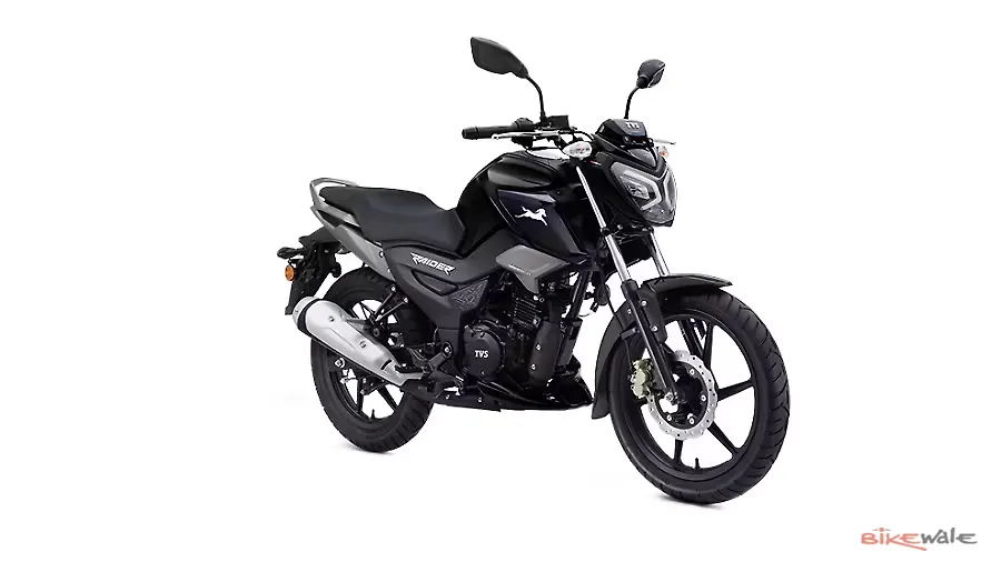 TVS Raider 125 Wicked Black (SXC) Colour, Raider 125 Colours in India ...
