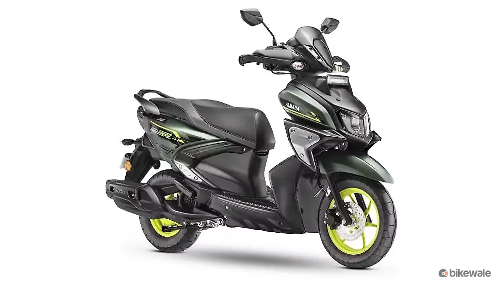 Yamaha Ray ZR 125 Cyber Green Colour, Ray ZR 125 Colours in India ...