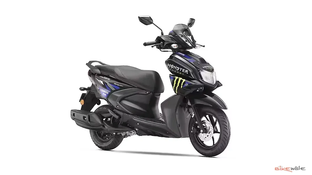 Yamaha Ray ZR 125 Dark Matte Blue-Disc Colour, Ray ZR 125 Colours in ...