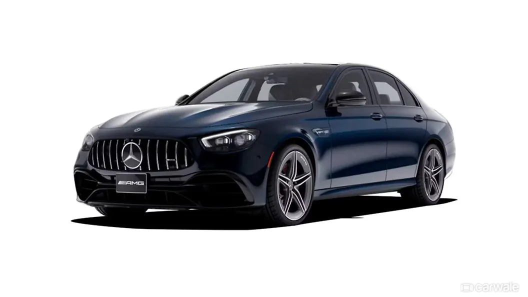 Mercedes-Benz AMG E63 Cavansite Blue Colour - CarWale