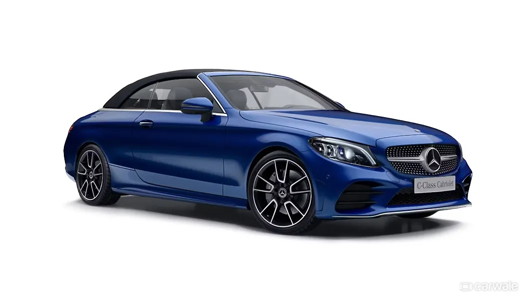 Mercedes-Benz C-Class Cabriolet Brilliant Blue Colour - CarWale