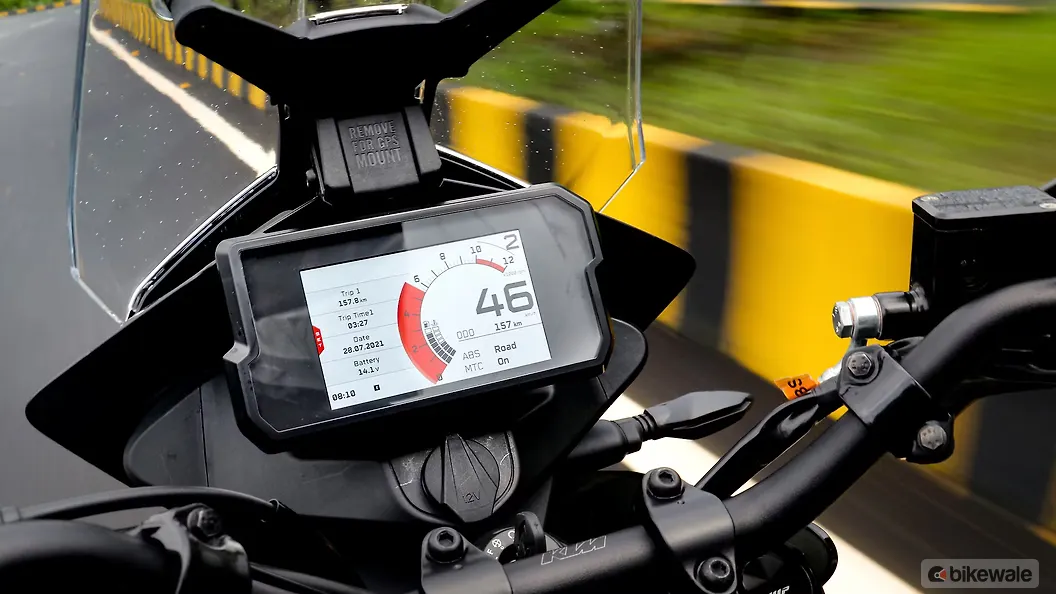 KTM 390 Adventure [2021] TFT / Instrument Cluster Image – BikeWale