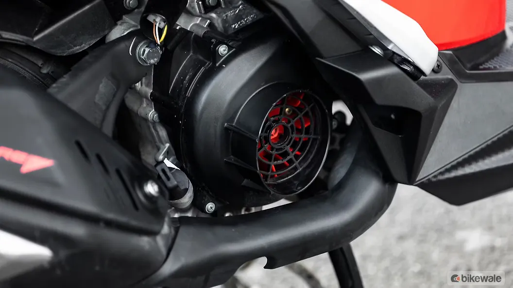 TVS Ntorq 125 Engine From Left Image – BikeWale
