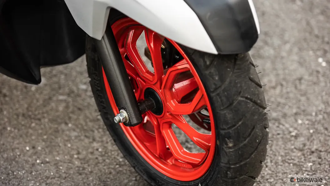 TVS Ntorq 125 Front Alloy Wheel Image – BikeWale