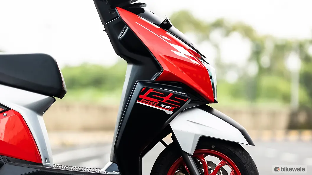TVS Ntorq 125 Front Panel Decal Image – BikeWale
