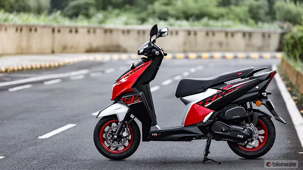 TVS Ntorq 125 Left Side View Image – BikeWale